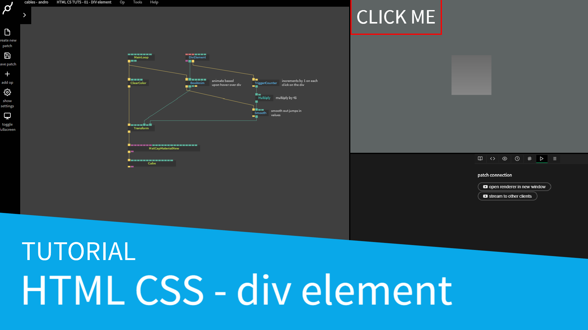 New Video Tutorial Series Html Css Cables Gl Blog