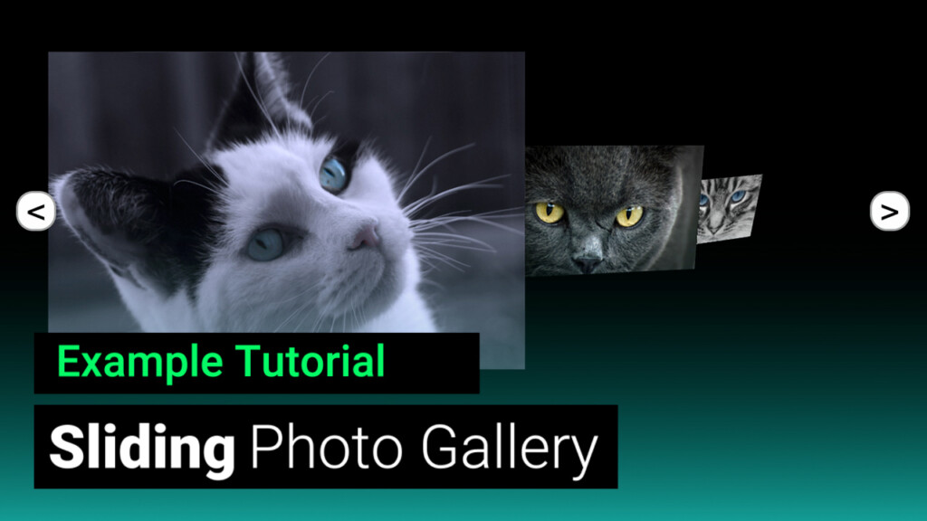 Photo Slider Gallery - cables.gl - blog